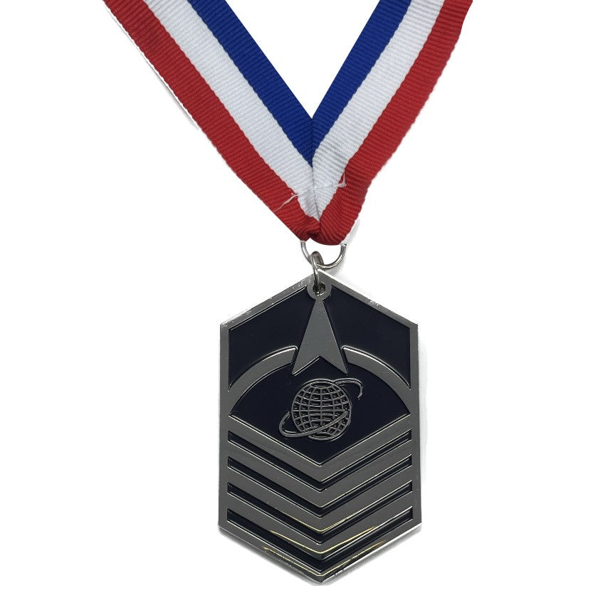 SPACE FORCE MSgt MEDALLION | Lazer Ladies