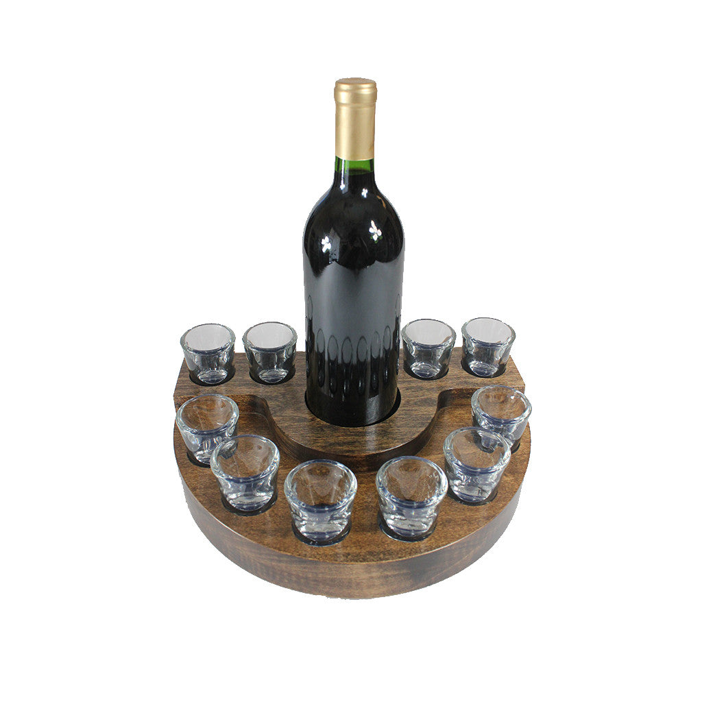 ROUND SHOT GLASS DRINK SET | Lazer Ladies